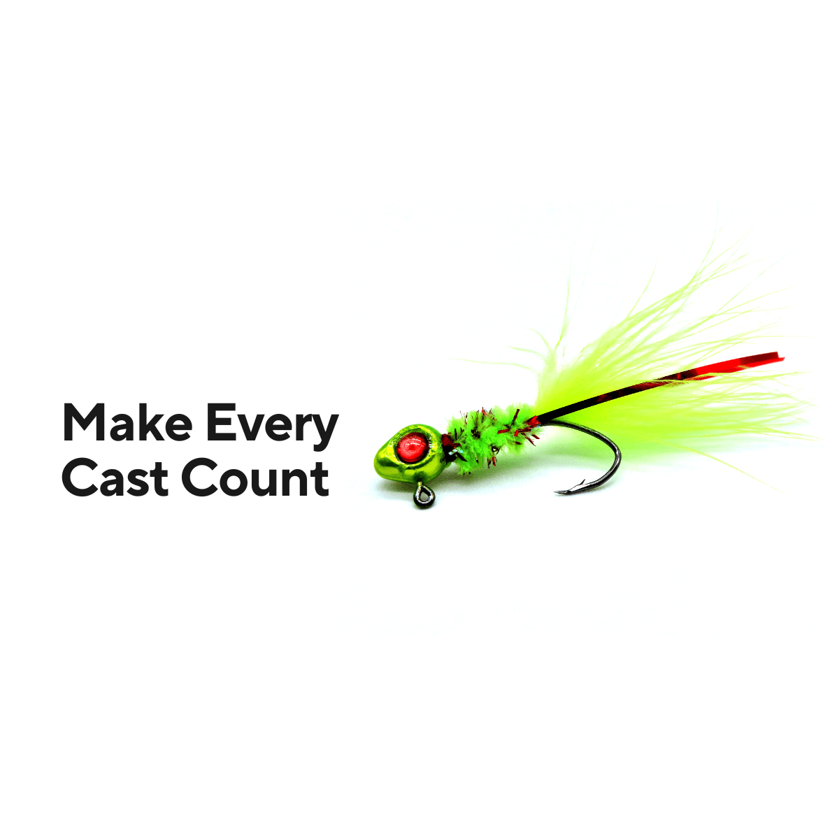 Hand Tied Crappie Jigs - Made in the USA - Money back Guarantee ...